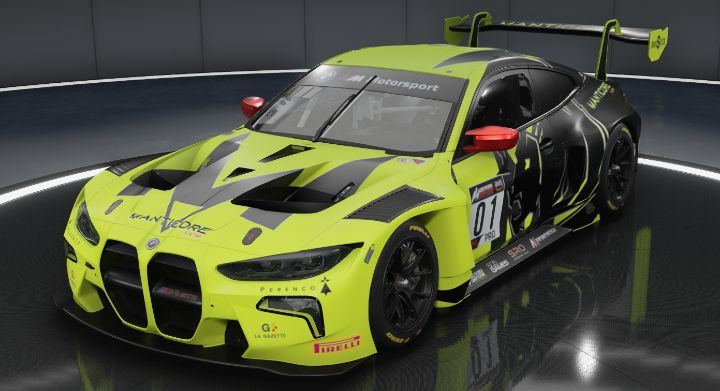 Pitskill.io | TEAM MANTICORE BMW M4 GT3 livery for ACC