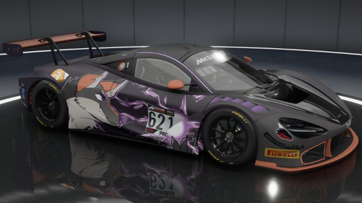 Pitskill.io | Wolf_Racing_Mc720 livery for ACC